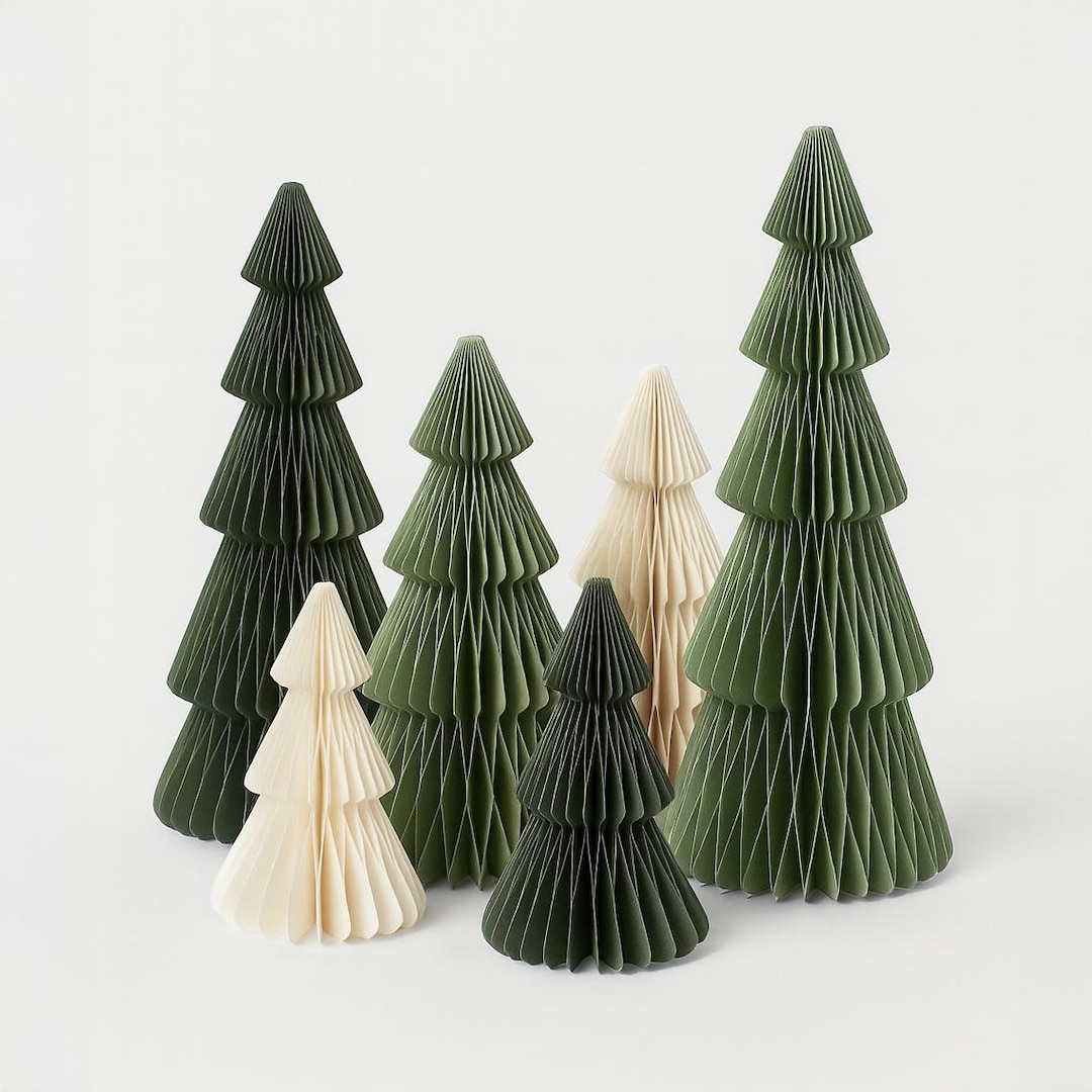 Paper Christmas Tree, Sustainable Christmas Tree, Paper Christmas Tree ...