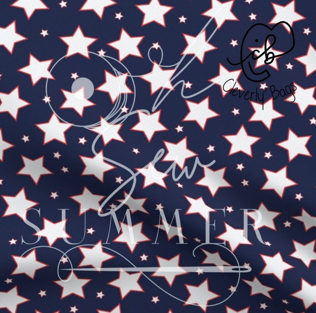 Stars Print by Cleverly Bags, Made to Order, Premium UV50 Canopy for ...