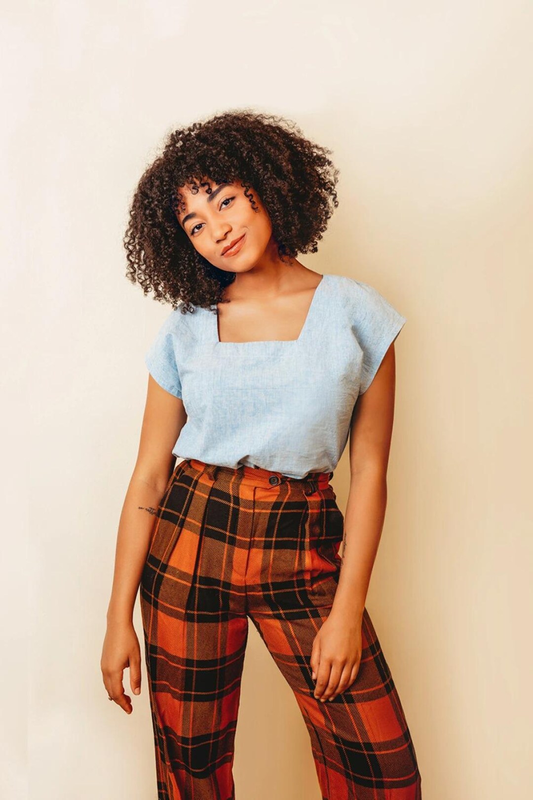 Square Neck Top Pattern | Friday Pattern Company Chelsea Gurnoe FPC ...