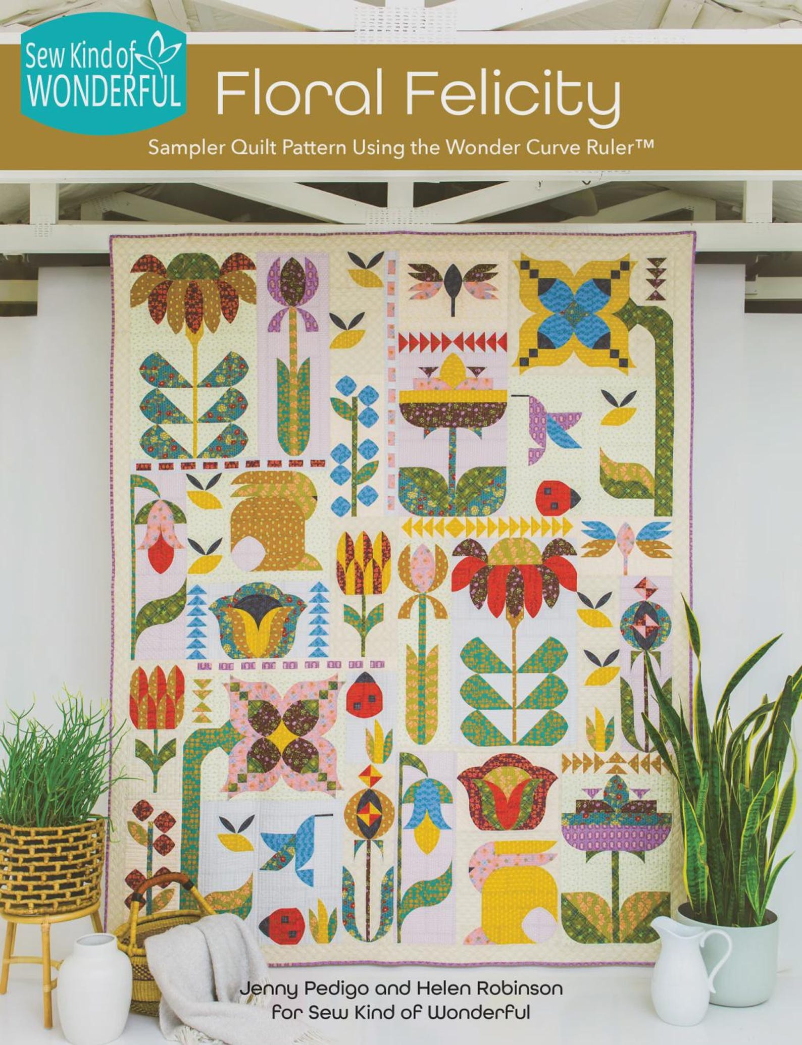 Floral Felicity Quilt Pattern | SKWB6 | Sew Kind of Wonderful ...