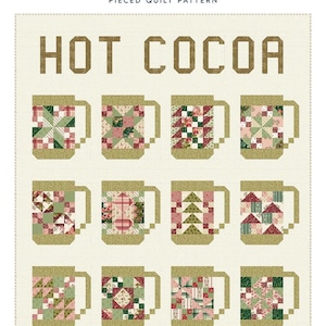 Hot Cocoa Quilt Pattern | Edyta Sitar Laundry Basket Quilts | 66x63 ...