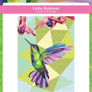 Legit Little Hummer Foundation Paper Pieced Pattern | Hummingbird Bird ...