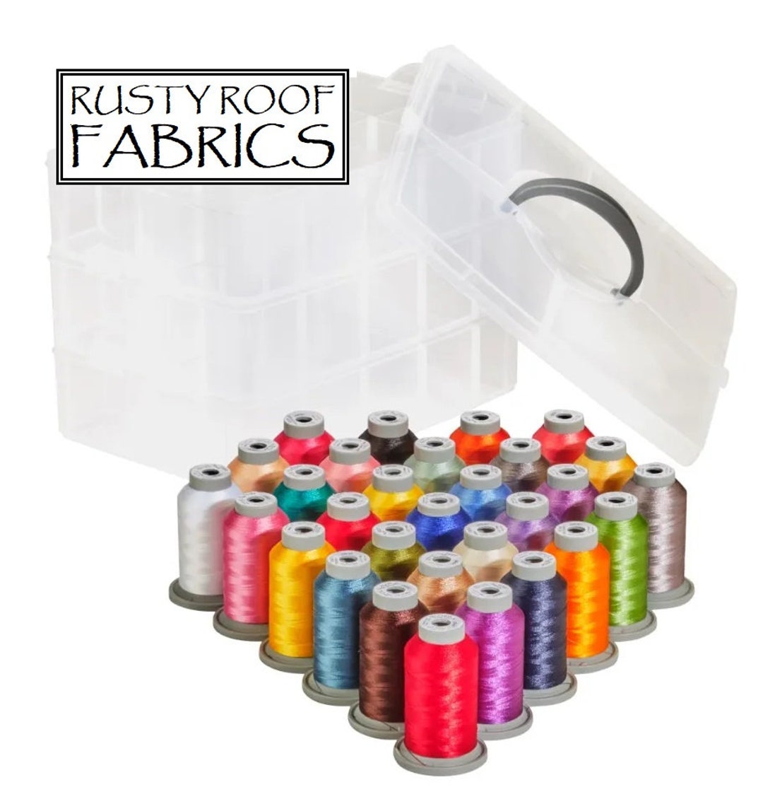 KIMBERBELL BASICS Glide Thread Kit | 61062 Fil-tec | 30 Spools ...