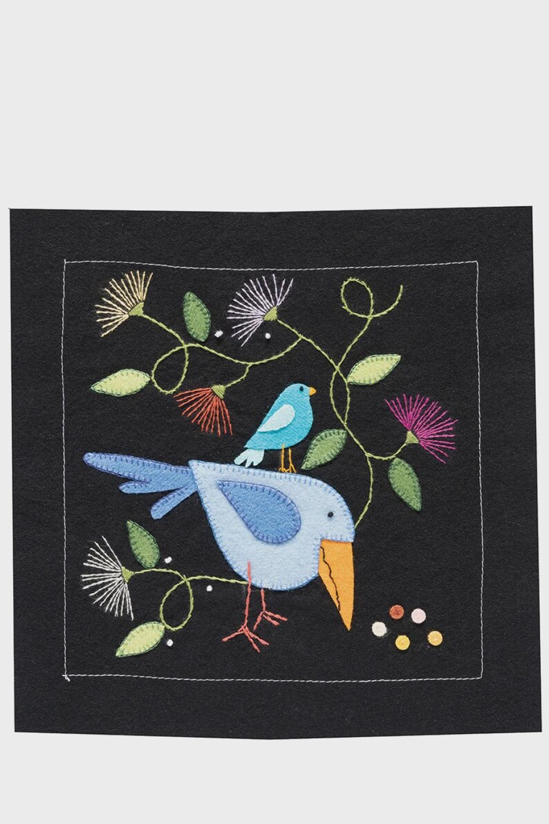 Folk Art Garden Applique Sampler Book | 11540 | Erica Kaprow Stash ...