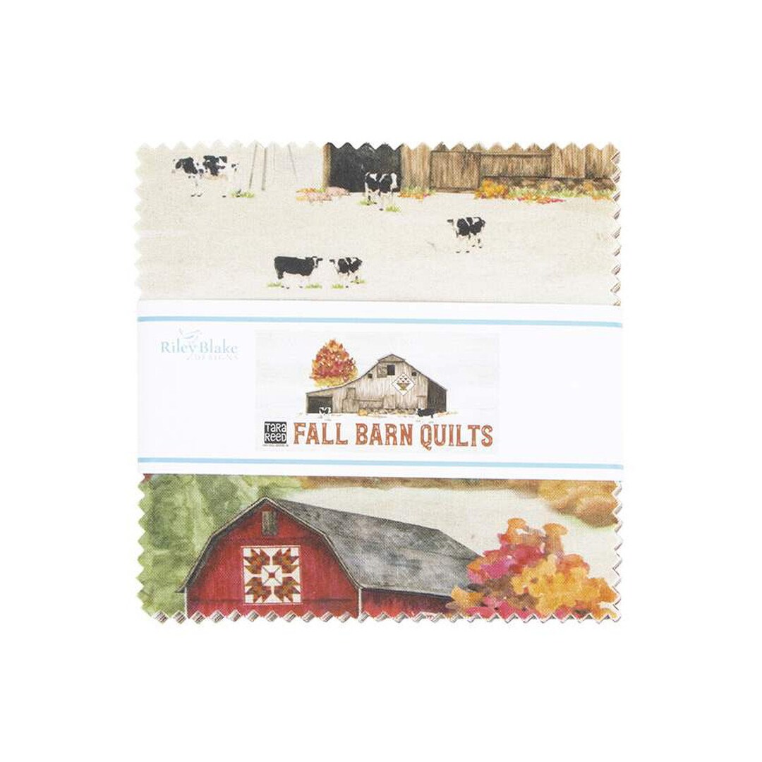 FALL BARN QUILTS 5" Stacker Charm Pack | Riley Blake Designs | Barns ...