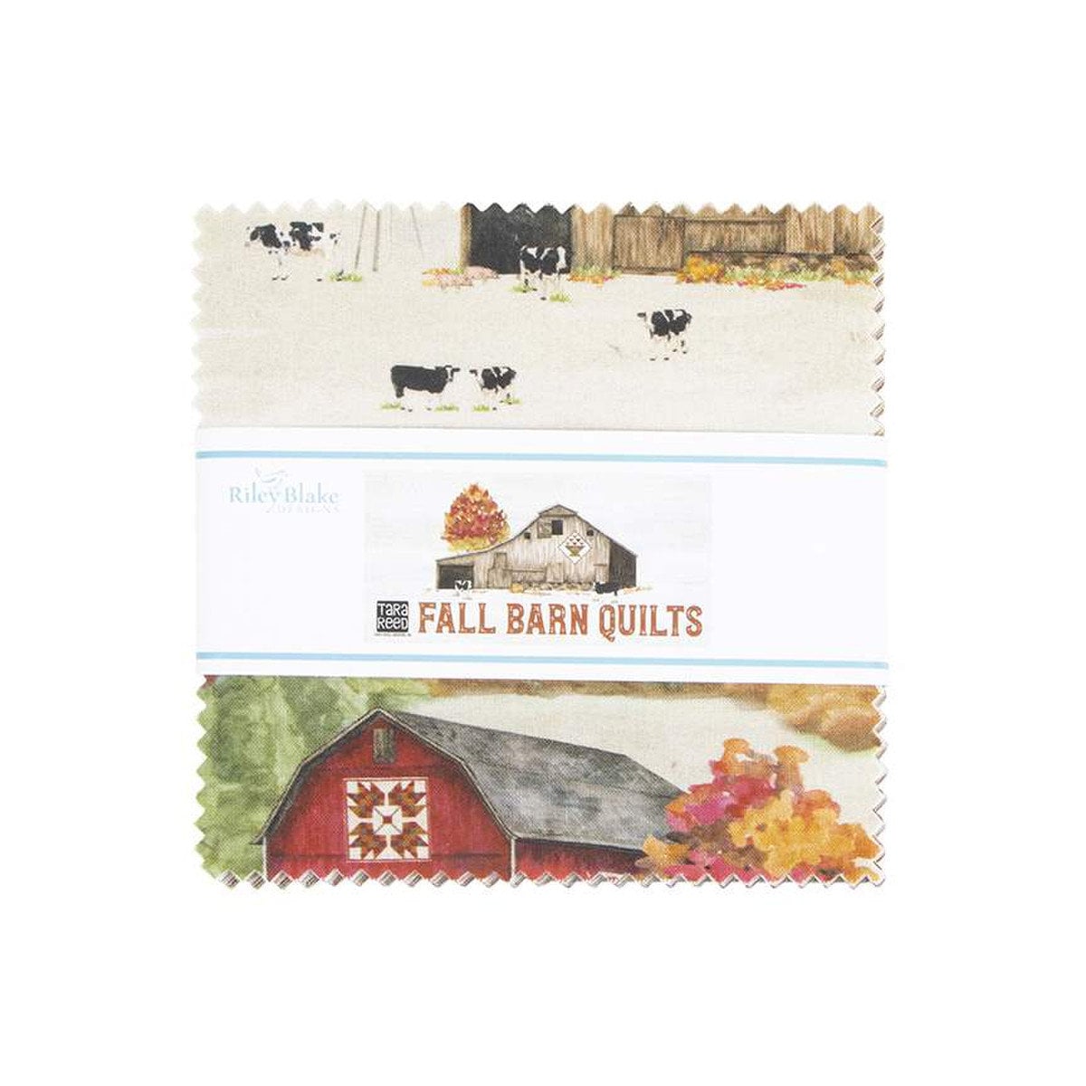 FALL BARN QUILTS 5 Stacker Charm Pack Riley Blake Designs Barns Farm ...