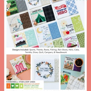 Kimberbell MUG RUGS Vol 5 | Kimberbell | Embroidery Designs Applique ...