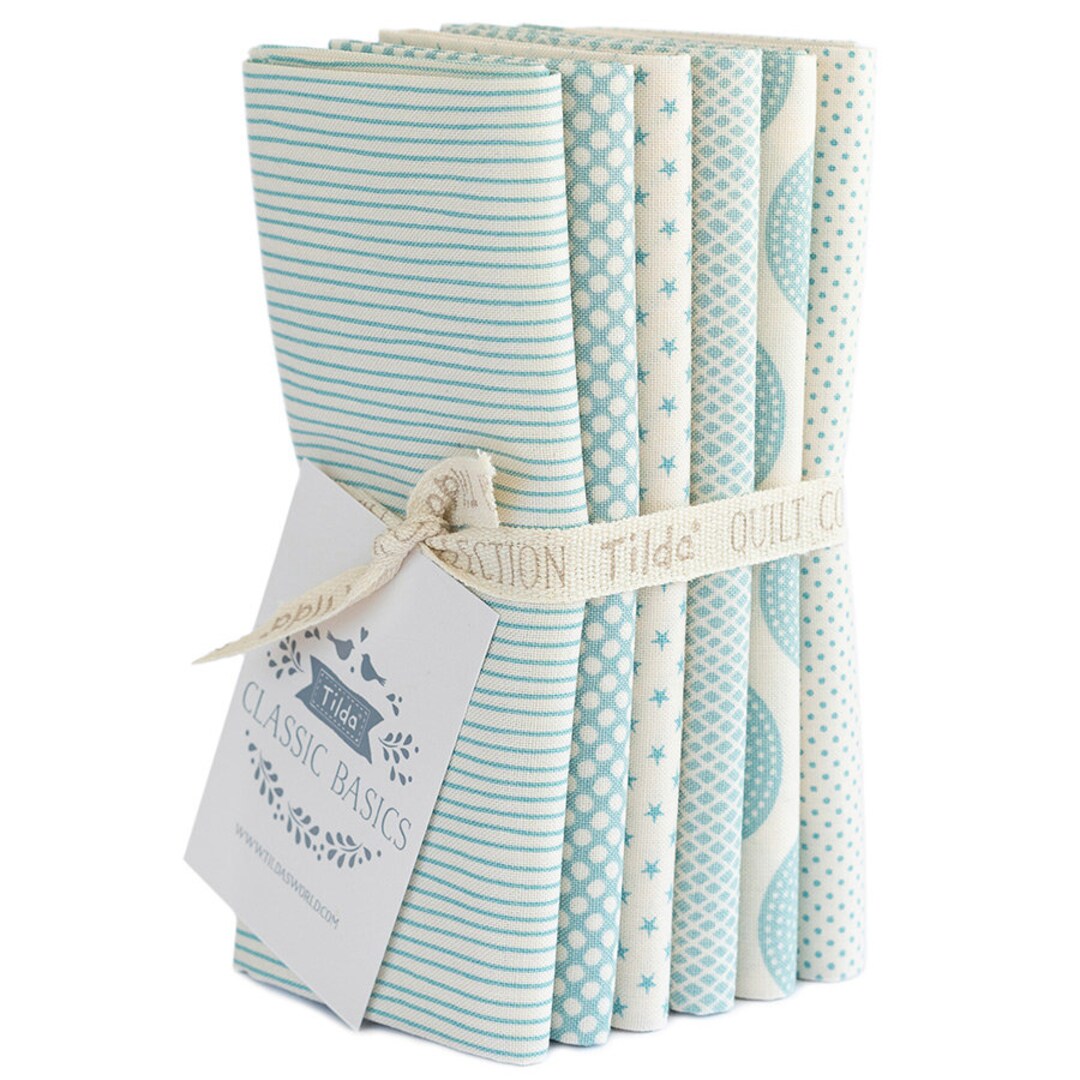 BASIC CLASSIC Light Blue Fat Quarter Bundle 6 FQ 300035 | Tone ...