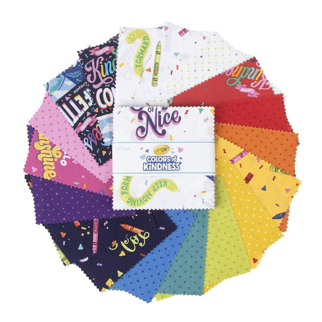 Colors of Kindness™ 5" Stacker Charm Pack | Diversity Joy Happy Rainbow ...