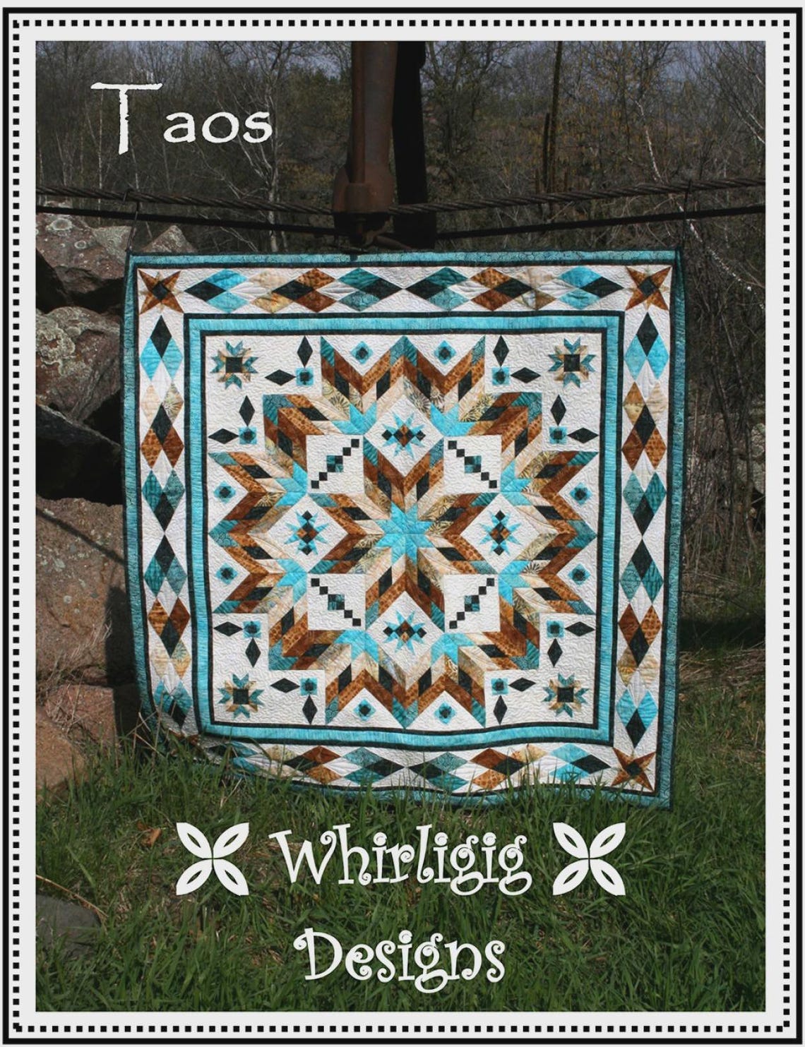 Taos Block of the Month Quilt | WD-TBOM | Chris Hoover Whirligig ...