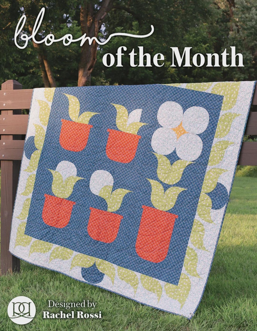 Bloom of the Month Quilt Pattern | HC098233 | BOM | Rachel Rossi ...
