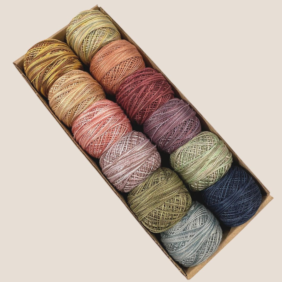 CARRIED AWAY Carrie Golias Set 1, 2, 3 or All VALDANI Pearl Cotton ...