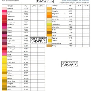 100 GLIDE Thread Spools Bulk | FREE Ship U Choose Colors Mini 1100yds ...