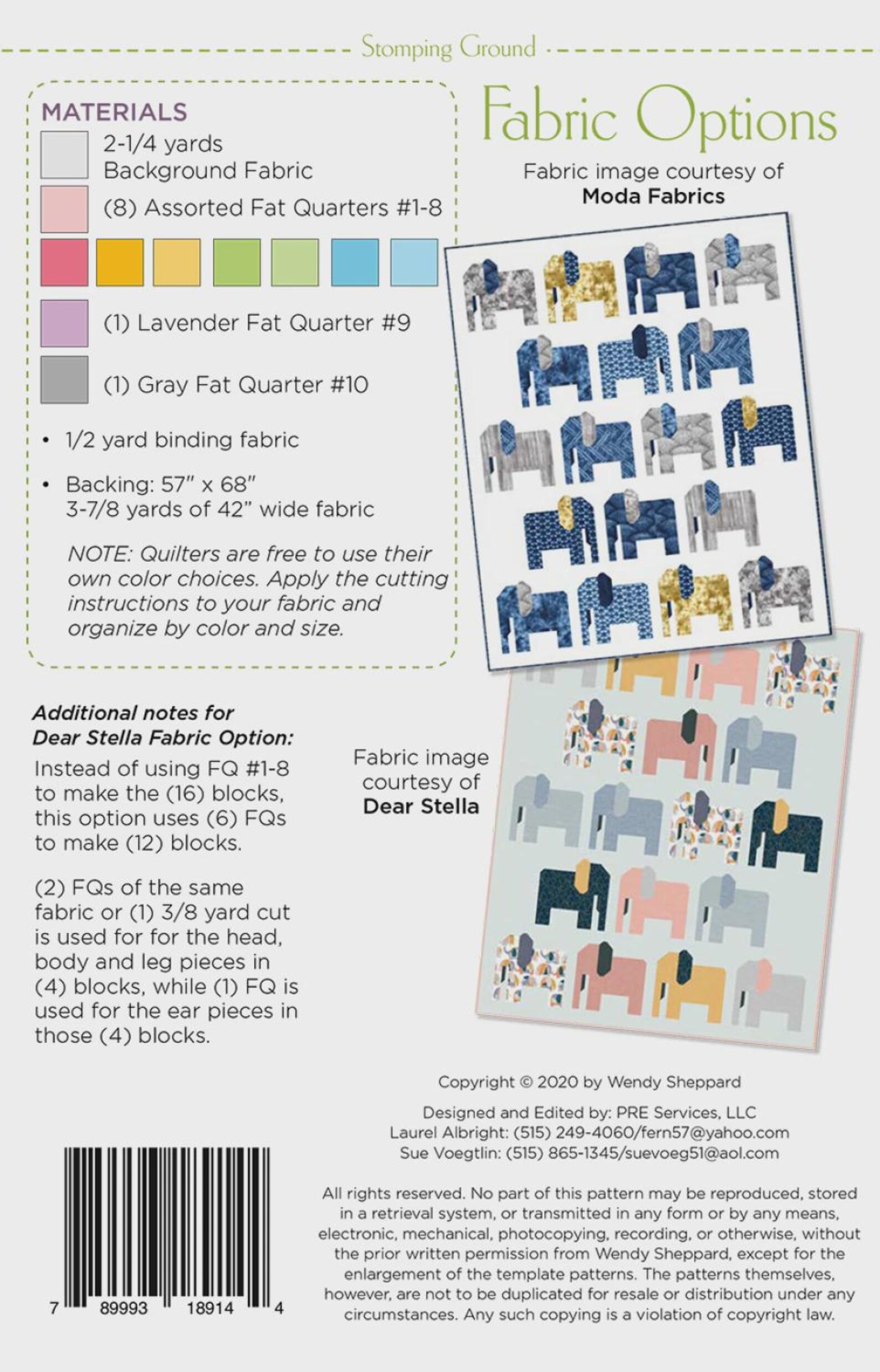 Stomping Ground Quilt Pattern | WS14 | Wendy Sheppard | Fat Quarter ...