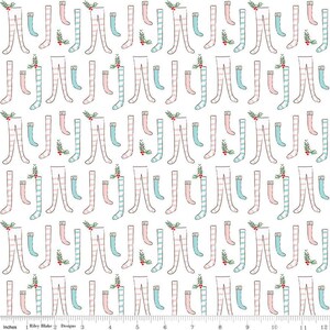 PIXIE NOEL 2 FLANNEL 1/2 Yard Bundle = 4.5 Yards | Riley Blake Designs ...