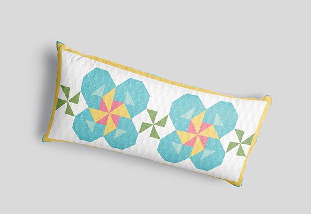 Bench Pillow of the Month | Kit Boxed | May Flowers | Riley Blake ...