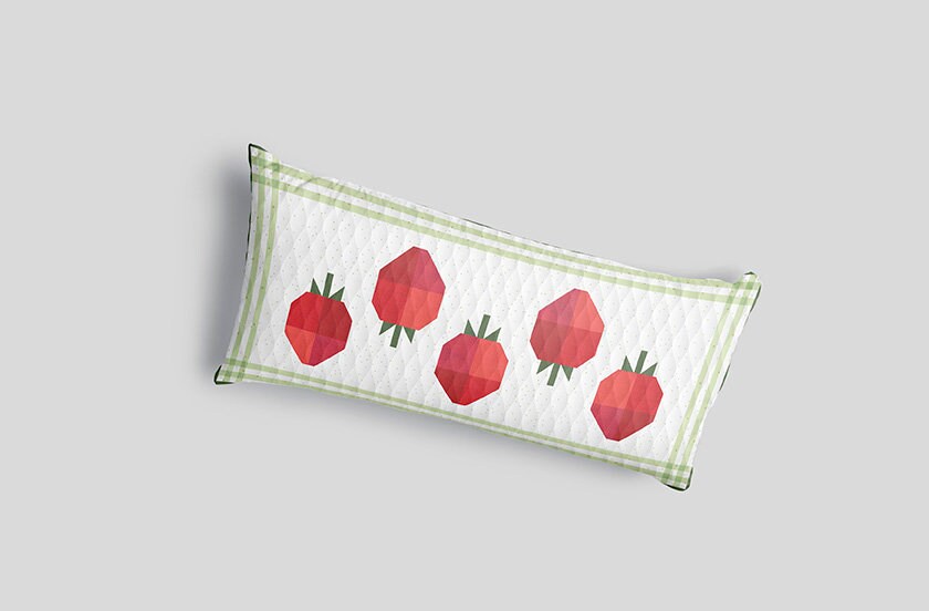AUGUST Bench Pillow of the Month Berry Sweet Boxed Kit Fran Gulick ...