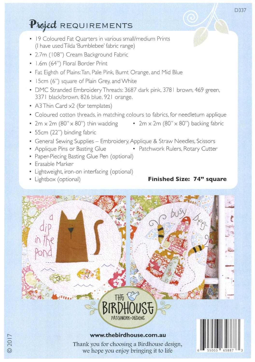 Beyond the Porch Block of the Month Quilt Pattern | Natalie Bird ...