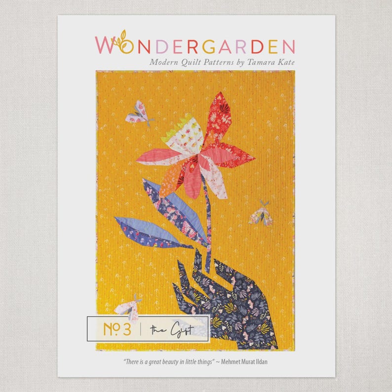 The Gift Quilt Pattern | TKW003 | Tamara Kate Designs Wondergarden ...
