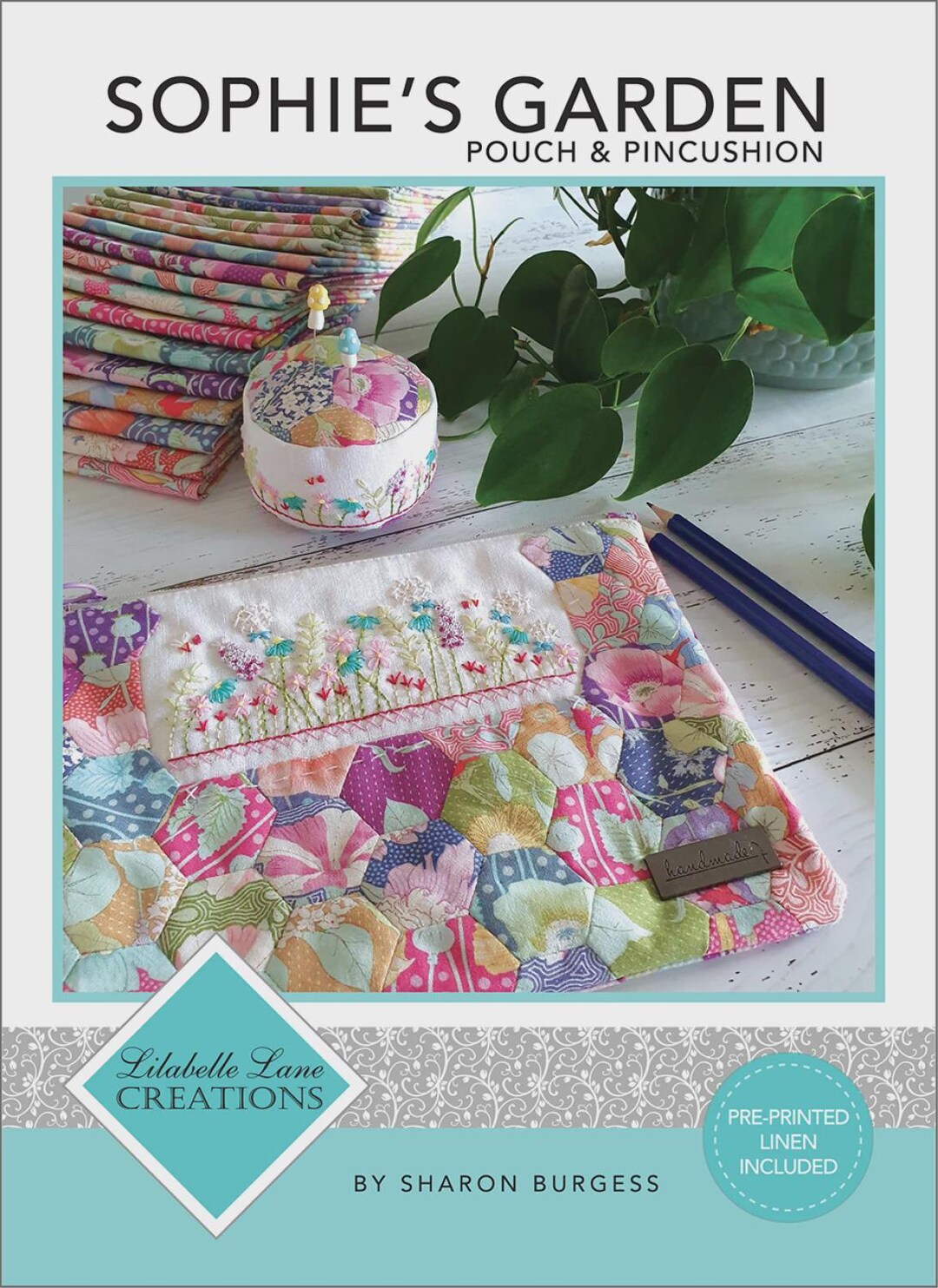 Sophie's Garden Pattern | CALL063 | Claire Turpin Creative Abundance ...