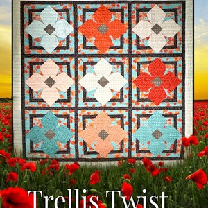 PRE_ORDER Trellis Twist Quilt Pattern | Rachel Rossi Designs | MID JUNE ...