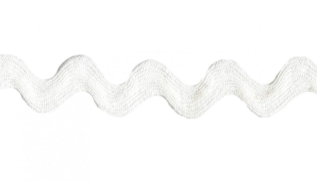 Ric Rac WHITE | 3/8 in Rick Rack | by the Yard | 100% Cotton | Rusty - Etsy