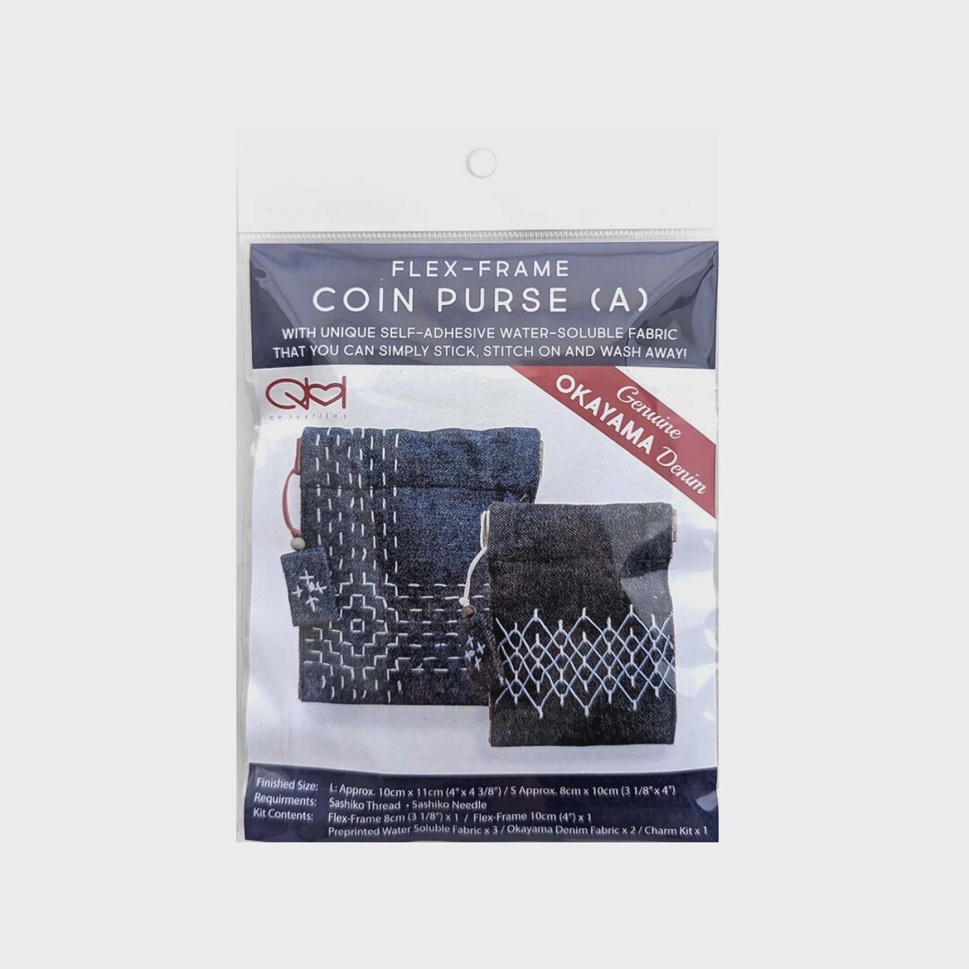 Flex-frame Coin Purse A Kit | HFF2025-A | QH Textiles Pty Ltd | Rusty ...