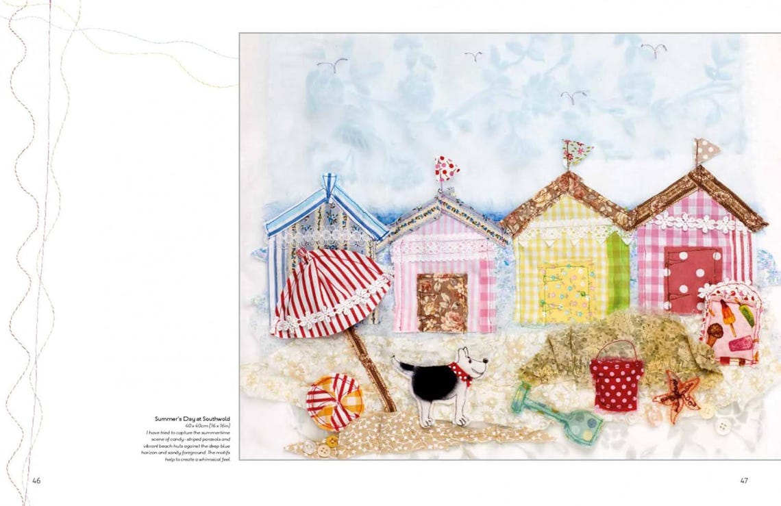 Applique Art: Freehand Machine-embroidered Picture | Abigail Mill ...