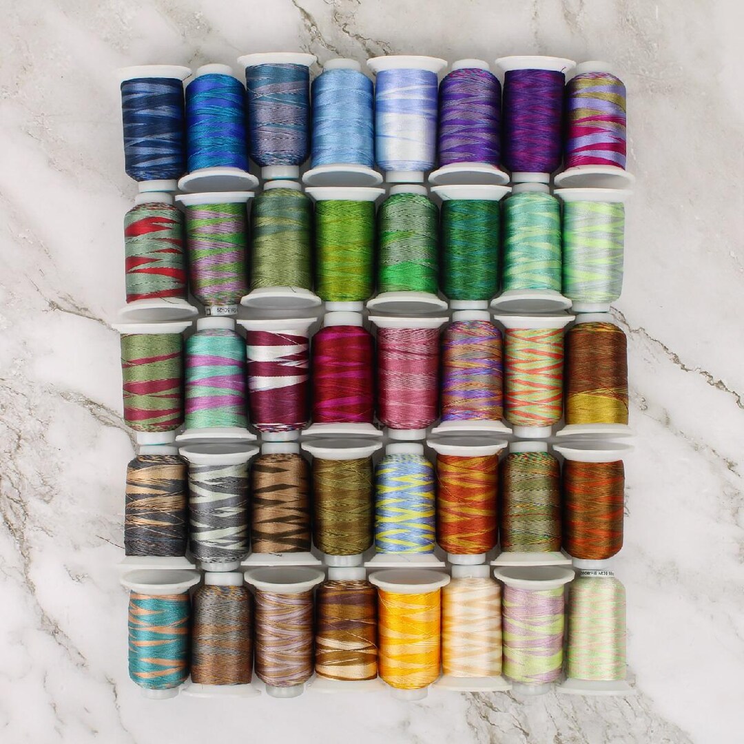 Mirage Collector Set 40 Spools Thread | 800M 30wt Rayon | Wonderfil ...