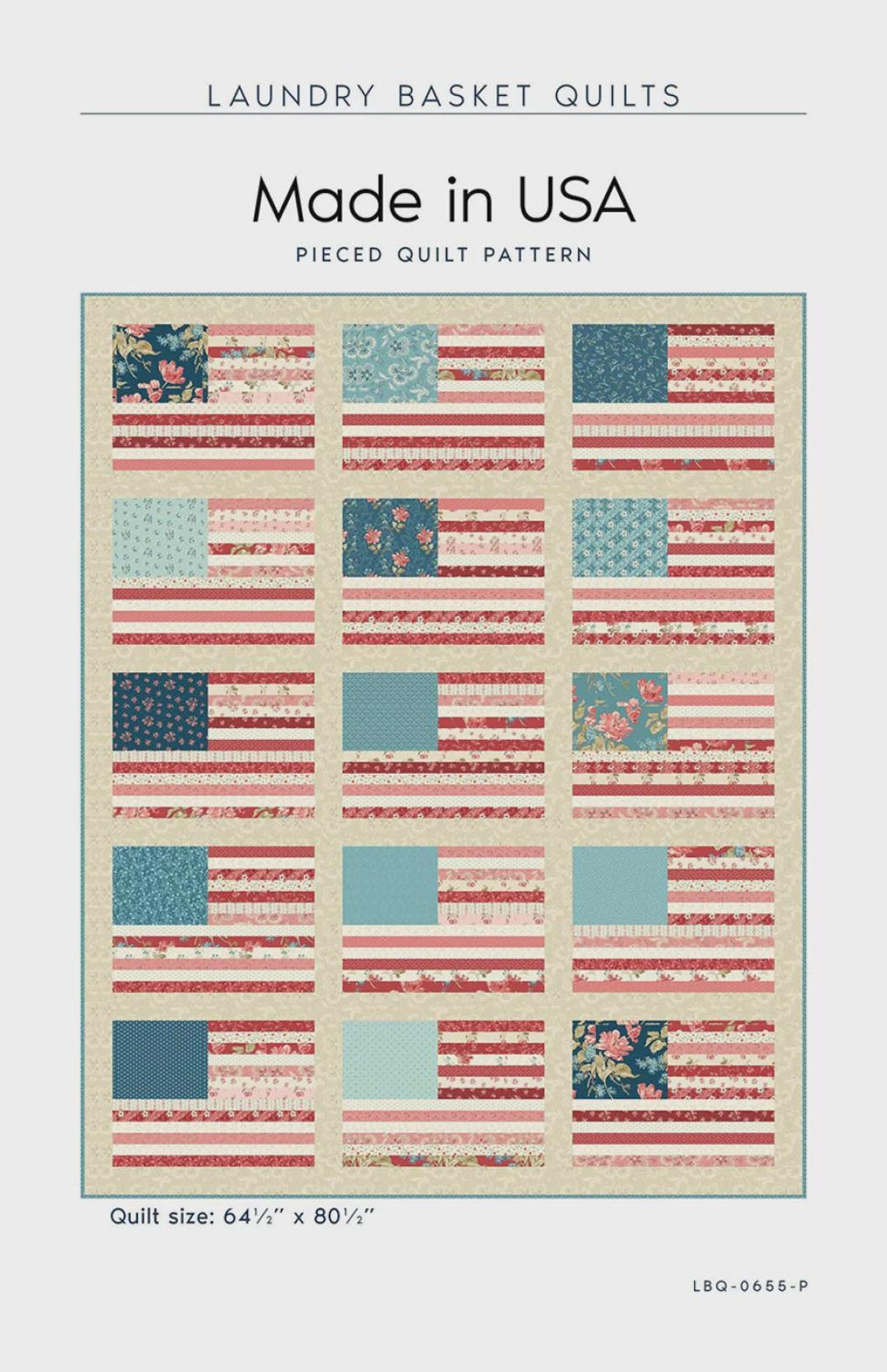 Made in USA Quilt Pattern | LBQ-0655-P | Edyta Sitar Laundry Basket ...