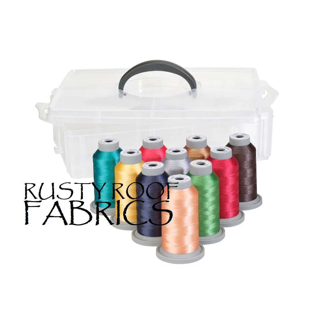 SHOUT HOORAY! GLIDE Thread Kit | Kimberbell Fil-tec | 10 Spools Glide ...