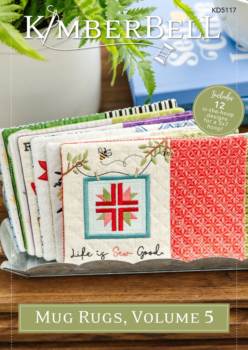 Kimberbell MUG RUGS Vol 5 Kimberbell Embroidery Designs Applique ...