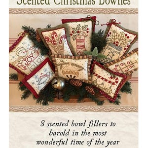 Scented Christmas Bowlies Pattern | 1816 | Kathy Schmitz Studio ...