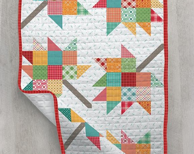 Autumn Leaves Nov Banner Quilt Kit | 20"x36" | Boxed | Lori Holt Riley ...