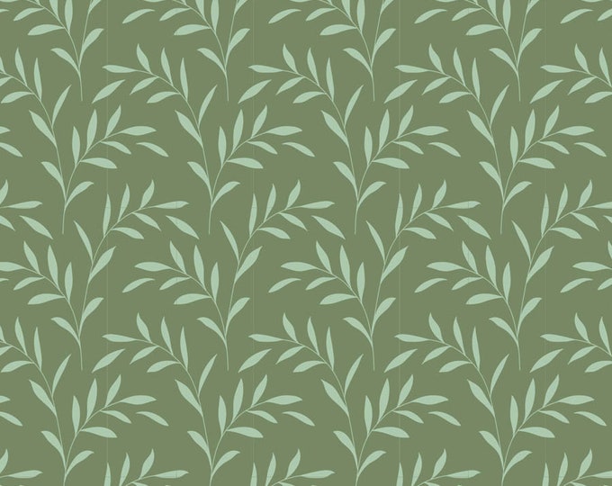 Tilda Hibernation OLIVE BRANCH Laurel L Yard / Half Yard FQ 110094 ...