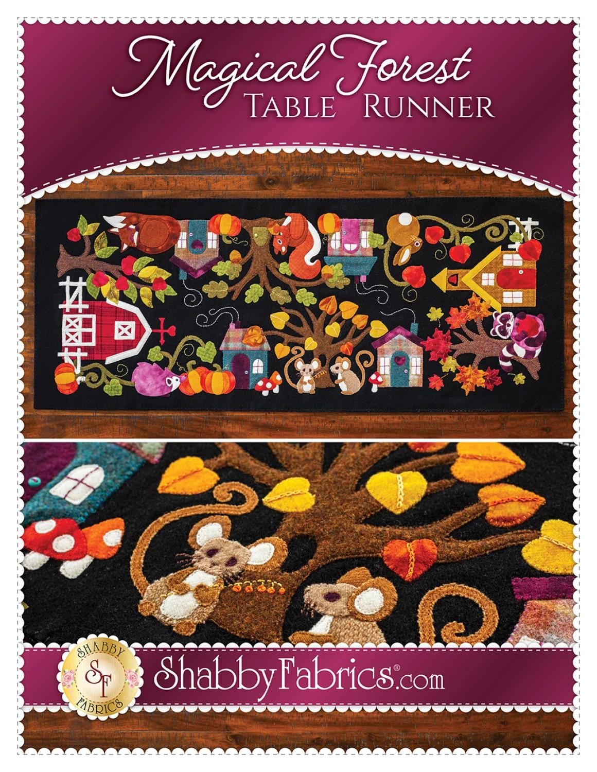 Magical Forest Table Runner Pattern | SF49972 | Jennifer Bosworth ...