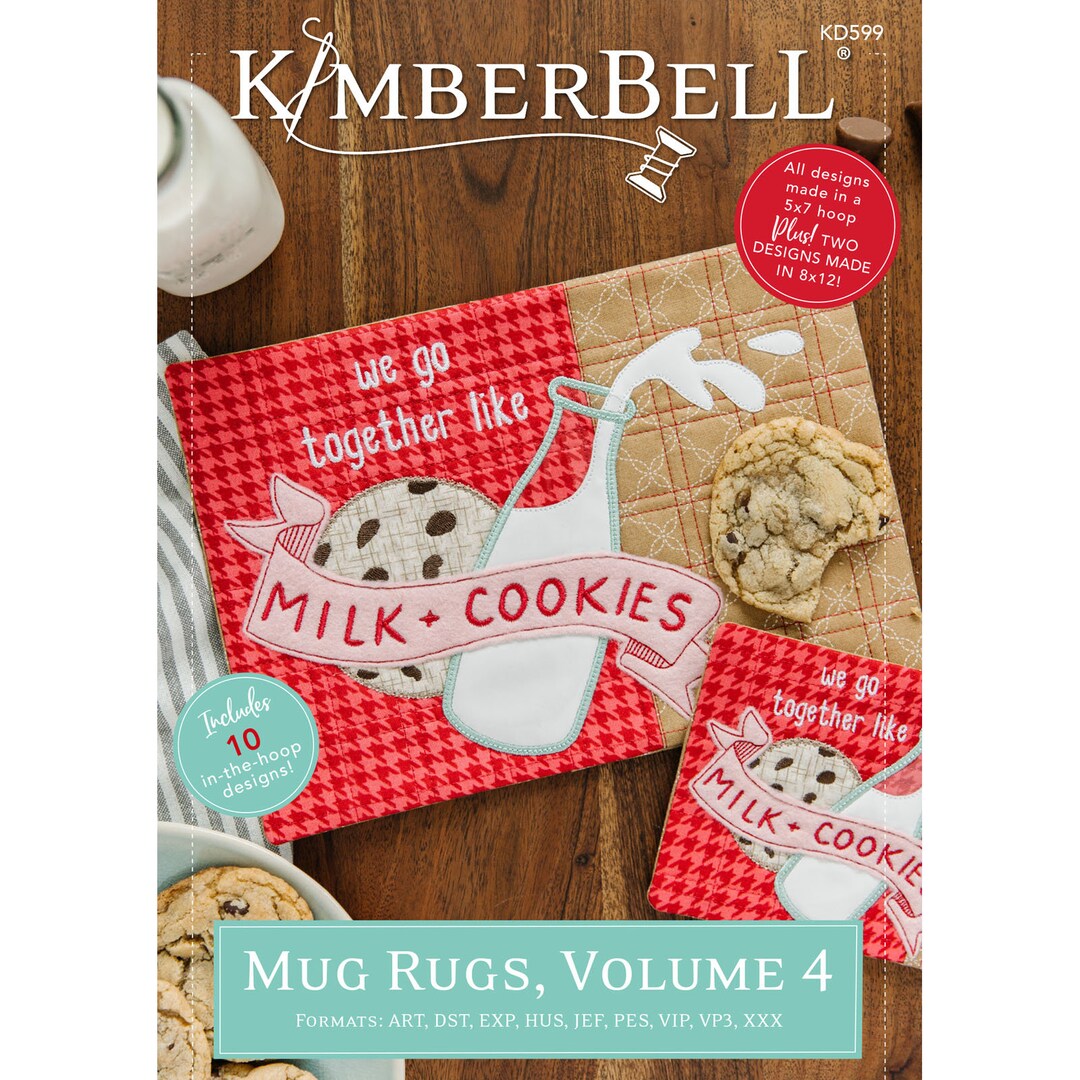 Kimberbell MUG RUGS Vol 4 | Kimberbell | ** Last One ** Embroidery ...
