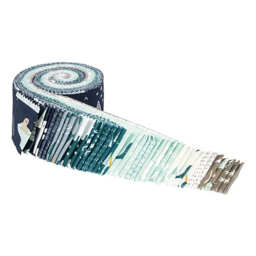NICE ICE BABY Rolie Polie 40 Pieces Jelly Roll | Deena Rutter Riley ...