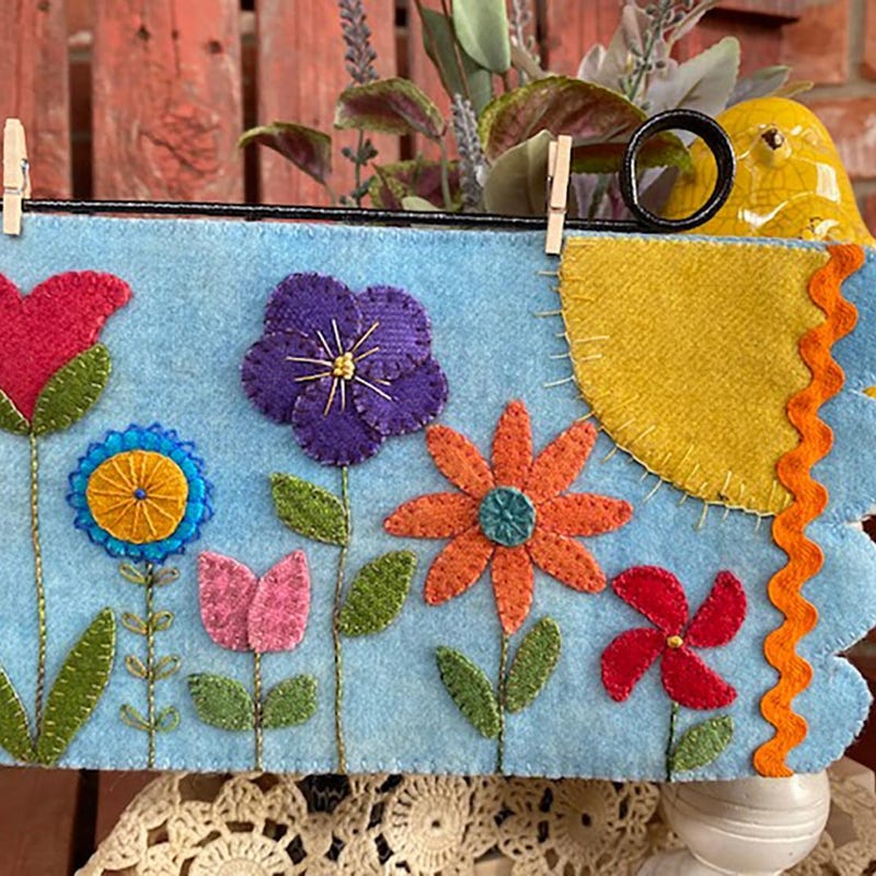 Wool Applique Banner Kit - Etsy