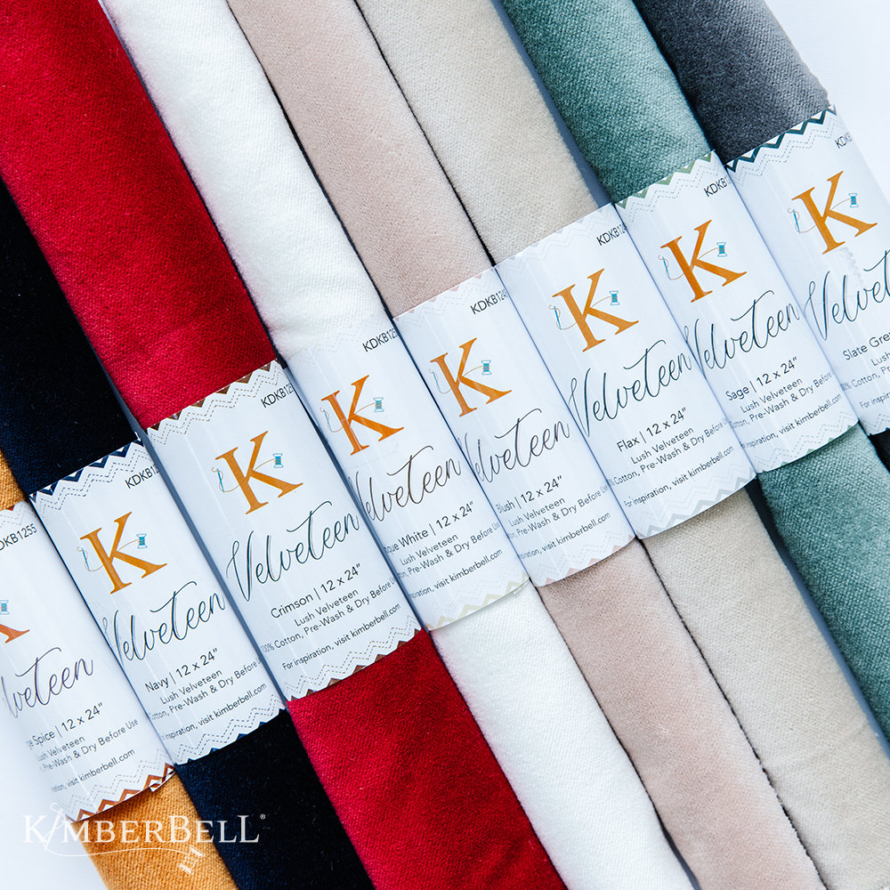 Kimberbell Embroidery VELVETEEN Various Colors Kimberbell Applique ...