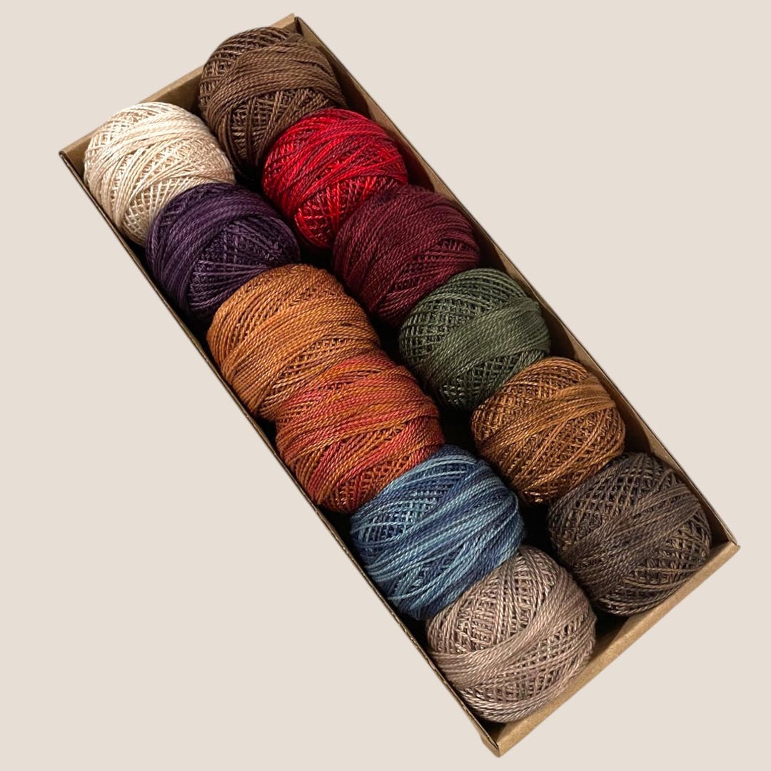 ARTIST'S PALETTE Valdani Pearl Cotton Thread 12 Collection | Floss ...