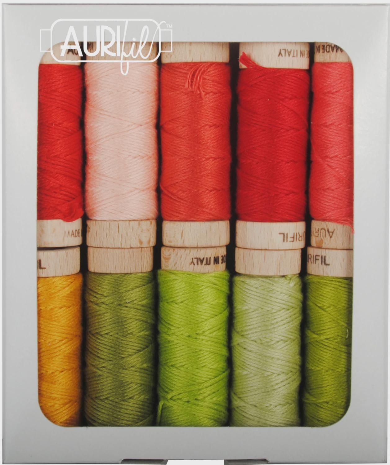 Little Quaker Christmas Aurifil Thread Collection | Susan Ache 10 Small ...