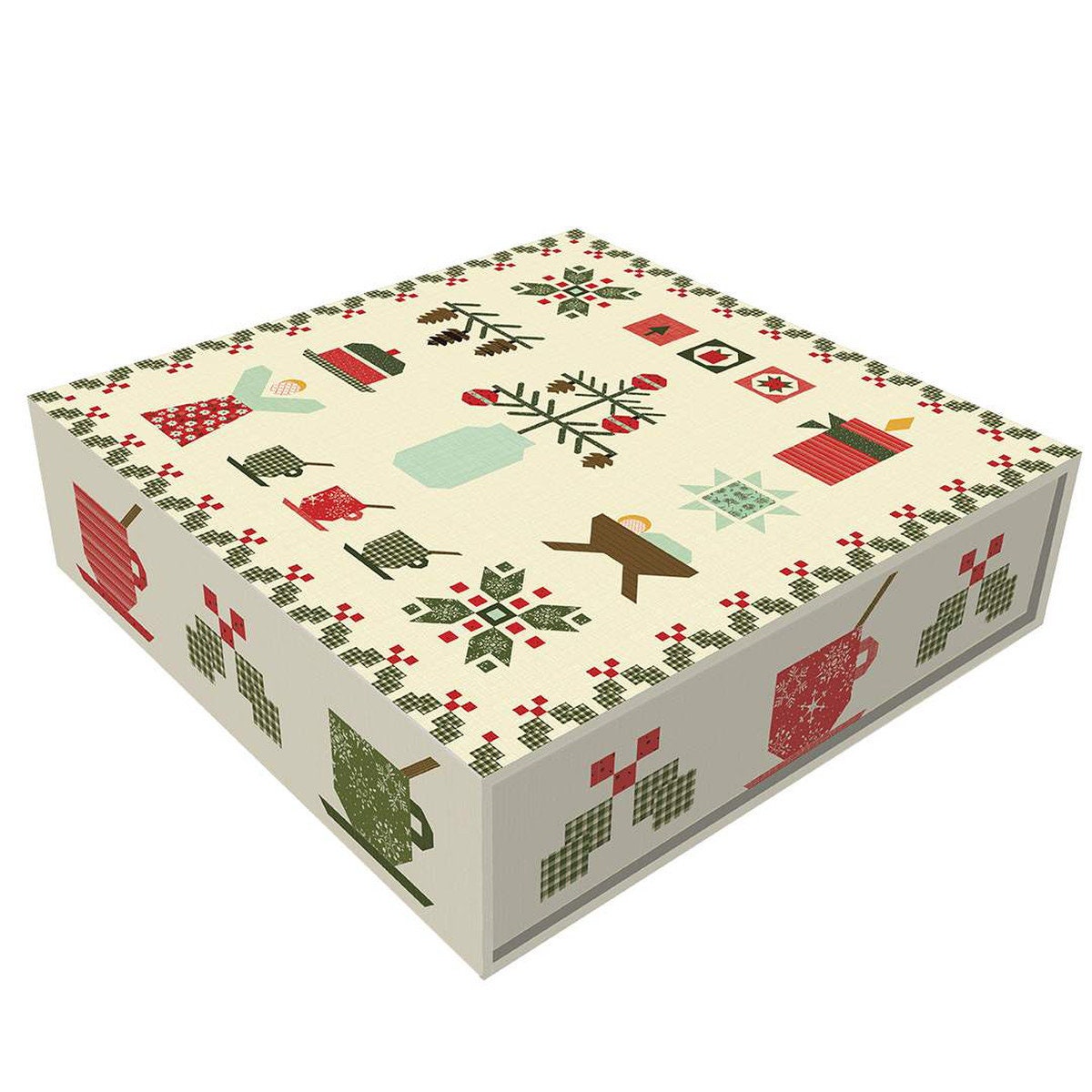 CHRISTMAS EVE Boxed QUILT Kit | Riley Blake Designs | Boxed Kit 69"x82 ...