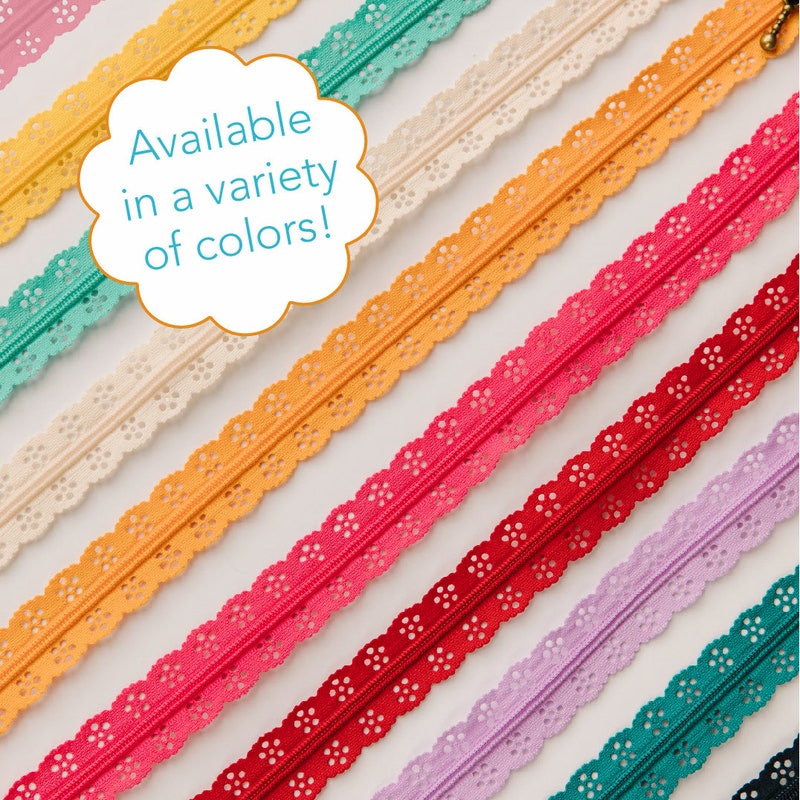Lace Zipper - Etsy