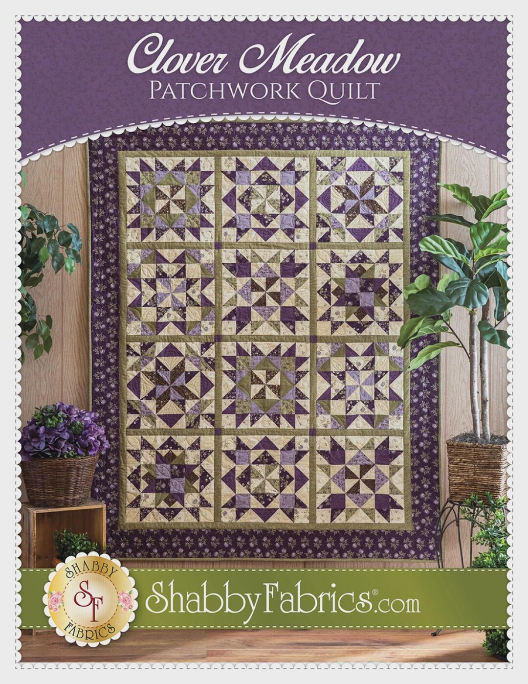 Clover Meadow Patchwork Quilt Pattern | SF50018 | Jennifer Bosworth ...