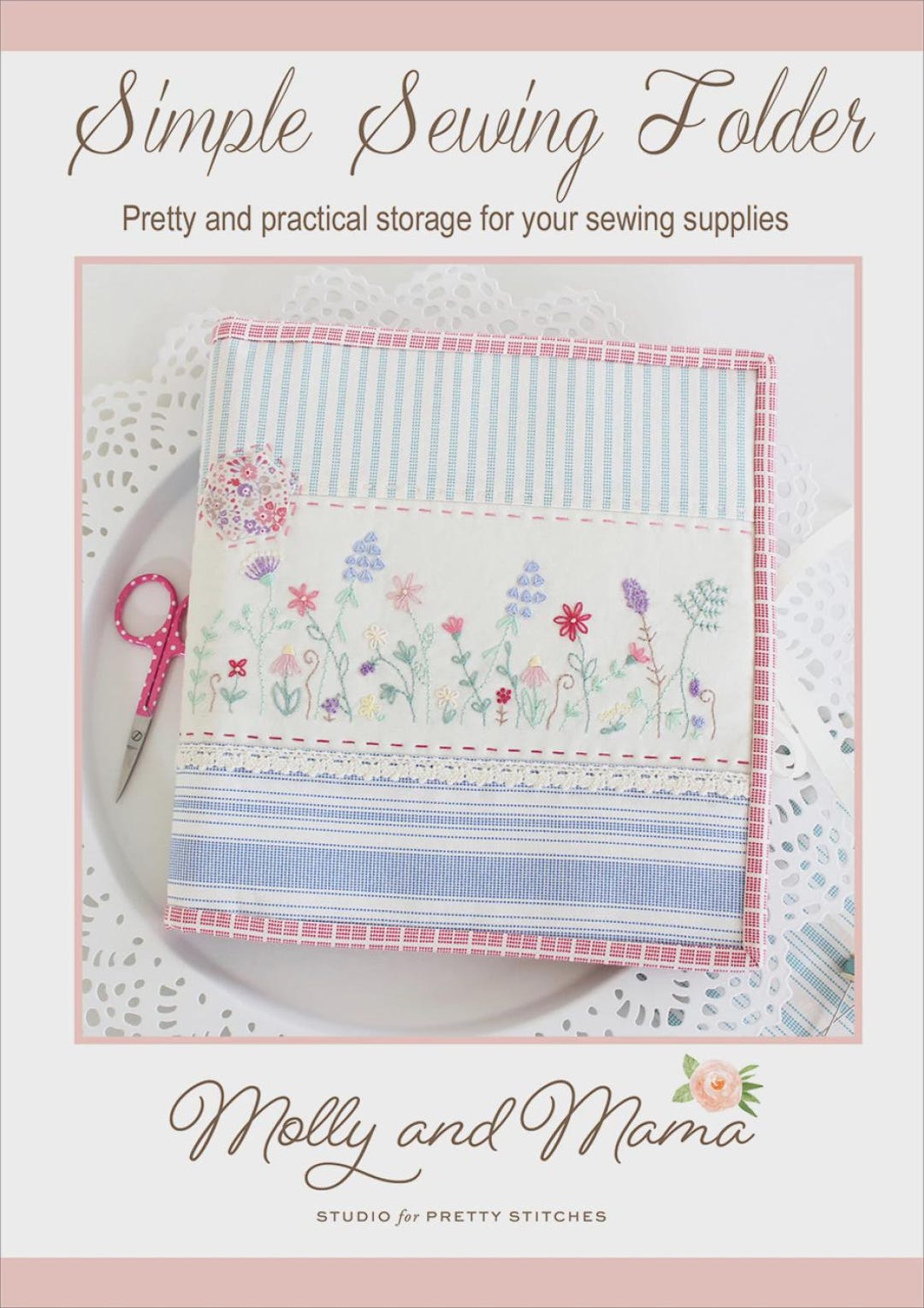 Simple Sewing Folder Includes Pre Printed Linen | CALW011 | Claire ...