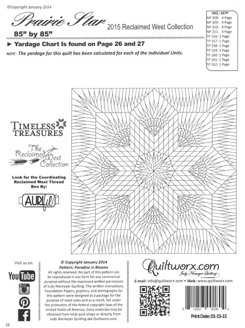 Prairie Star Quilt Pattern | Quiltworx Judy Niemeyer 85x85 | Batik ...