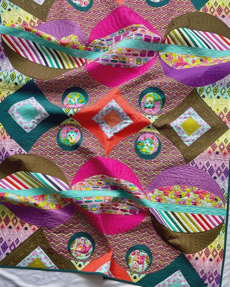 Pamela Mae Quilt Pattern |SDQ-70800 | Snapdragon Quilting Jennifer ...