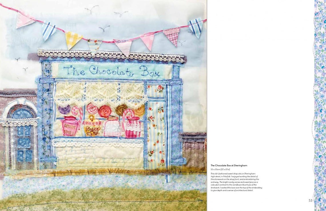 Applique Art: Freehand Machine-embroidered Picture | Abigail Mill ...