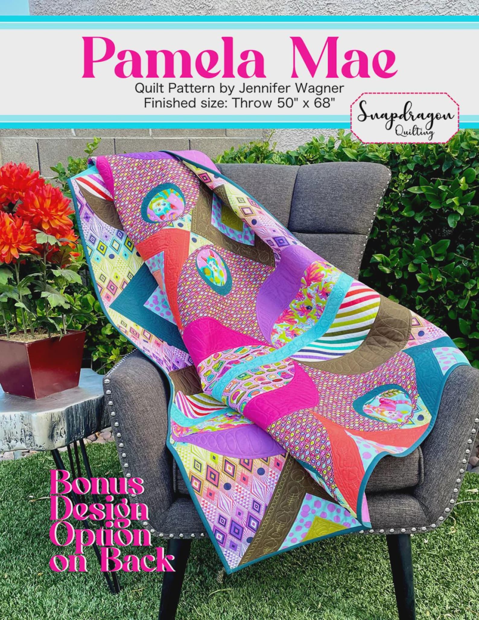 Pamela Mae Quilt Pattern |SDQ-70800 | Snapdragon Quilting Jennifer ...